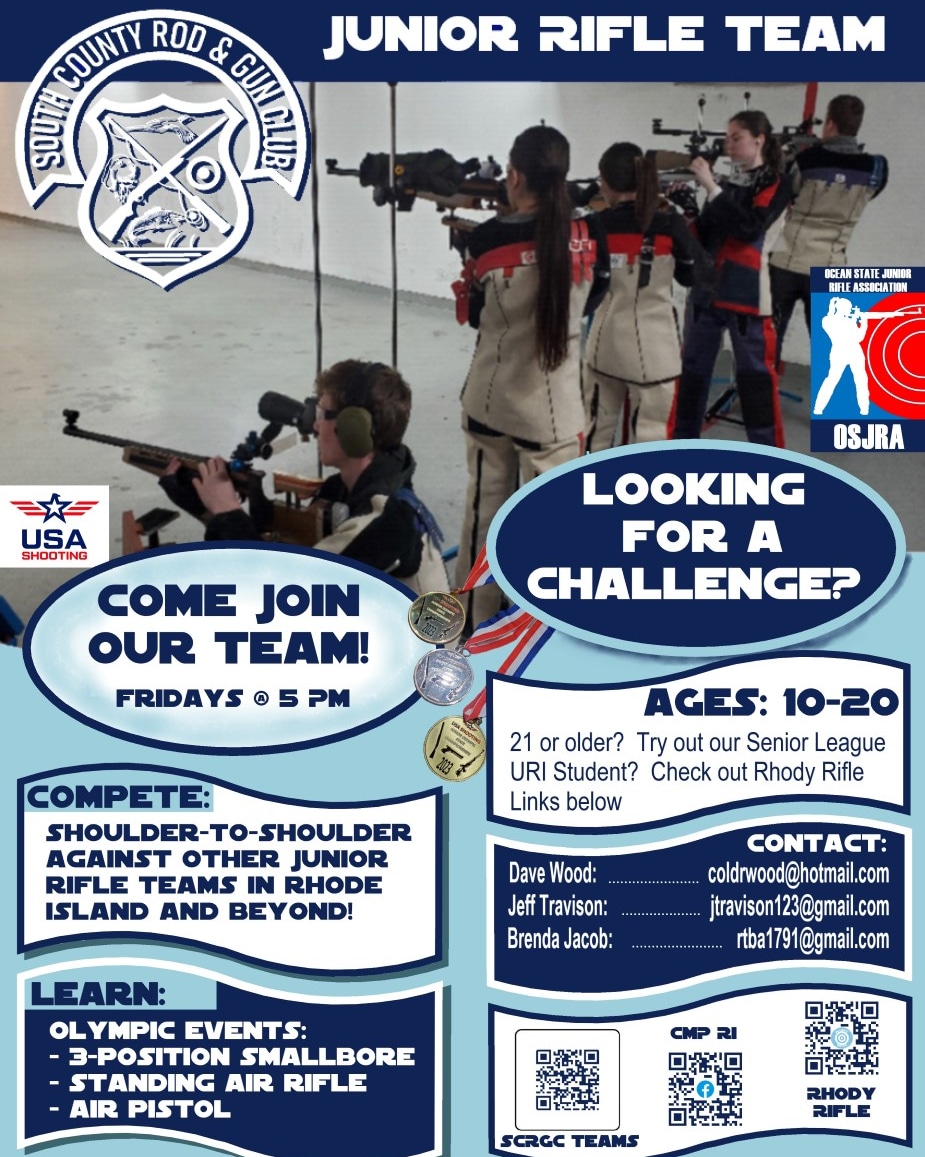 Junior Rifle Team – South County Rod and Gun Club